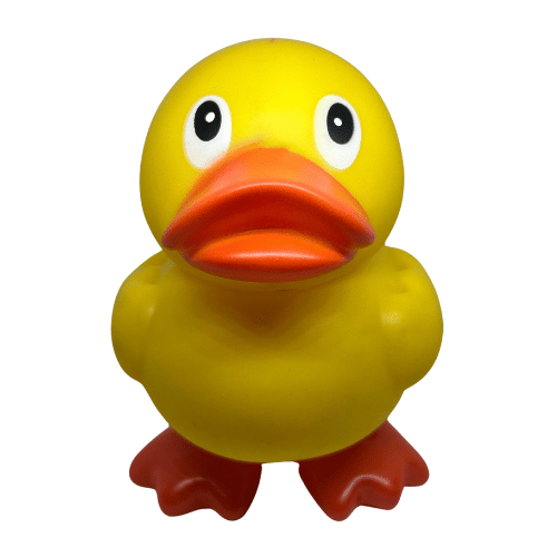 Jumbo Yellow Standing Rubber Ducky 6" | CoolDucky