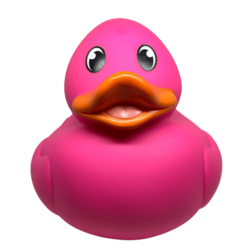 Jumbo Classic Pink Rubber Ducky 6" | CoolDucky