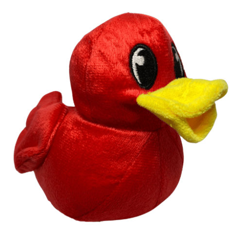 Red Plush Ducky 5" | CoolDucky
