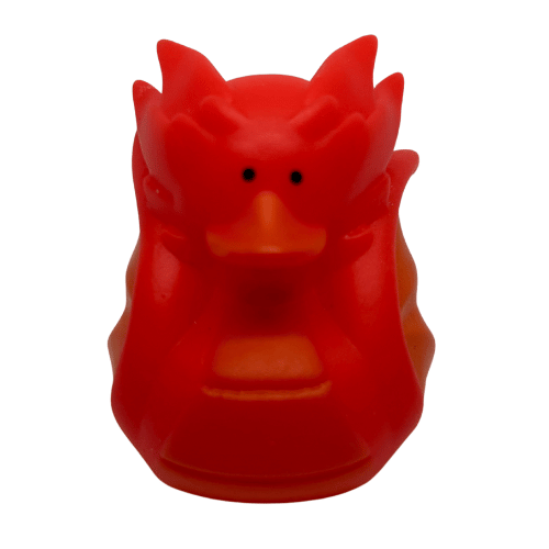 Spikey Red Dragon Ducky 2.5" | CoolDucky