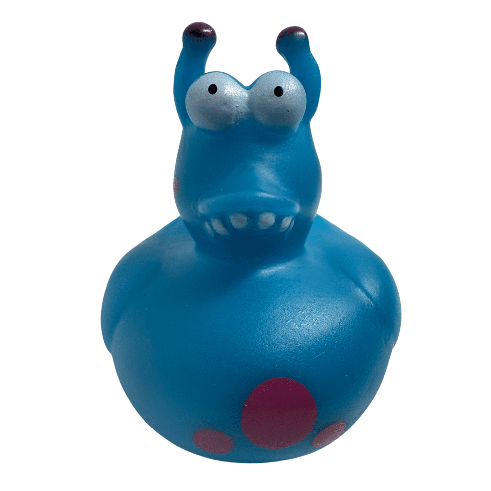 Blue Monster Rubber Ducky 2" | CoolDucky